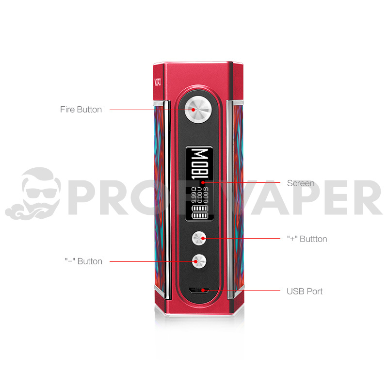 VOOPOO TOO Silver-Resin 180W TC Box Mód - Profivaper