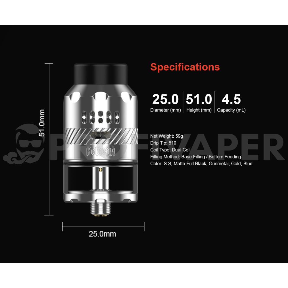 Hellvape Helheim RDTA - Profivaper