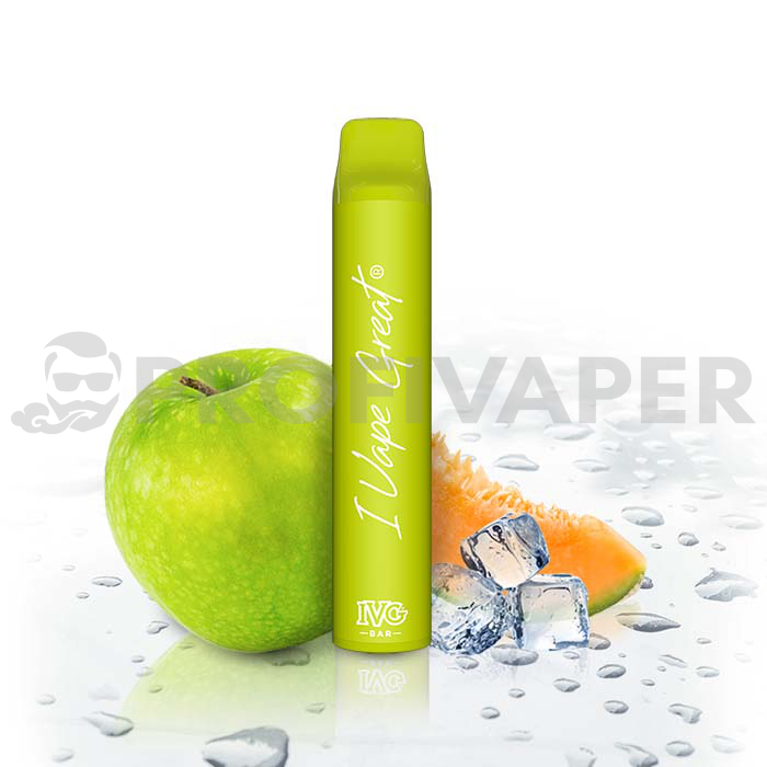 IVG Bar Plus - Fuji jablko a meloun (Fuji Apple Melon) - jednorázová ...